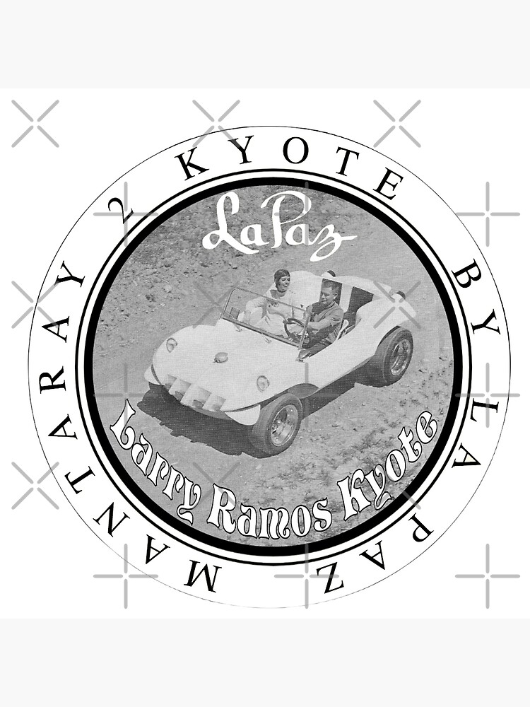"Larry Ramos La Paz Dean Jeffries Kyote Dune Buggy Decal" Poster for ...