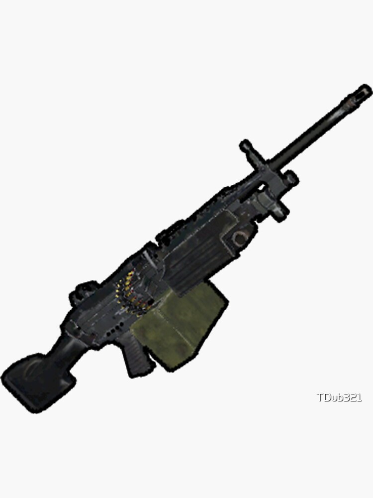 "Rust M249" Sticker for Sale by TDub321 | Redbubble