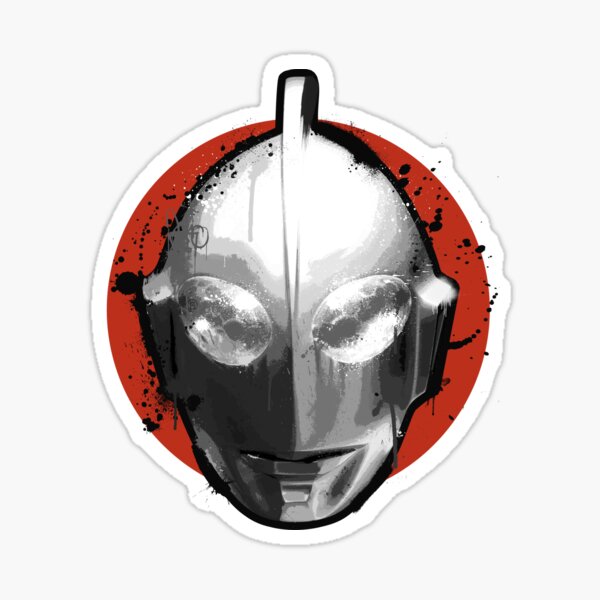 "ULTRAMAN" Sticker for Sale by MARSarte | Redbubble