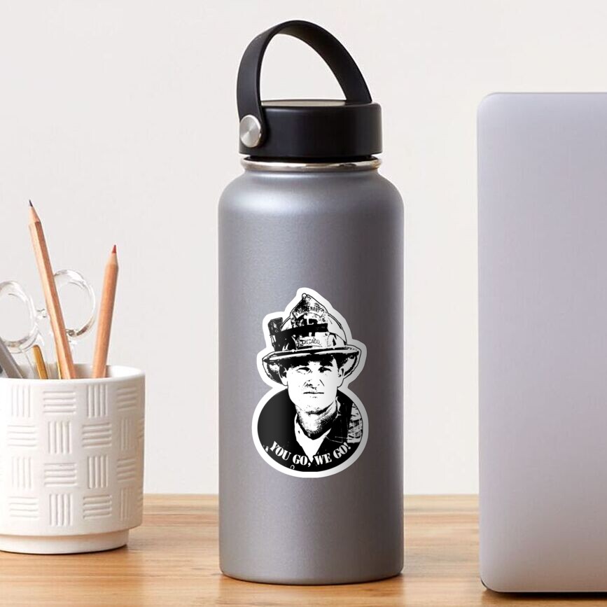 "You Go, We Go - Backdraft - Bull Sticker" Sticker for Sale by ...