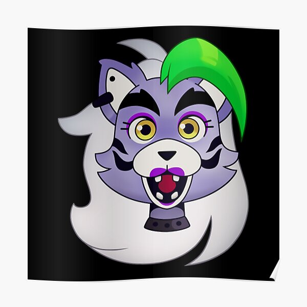 "FNaF Roxanne Wolf" Poster for Sale by Masmekhovartur | Redbubble
