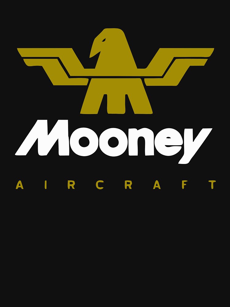 "Mooney Aircraft Logo" T-shirt for Sale by chelaonyeka | Redbubble ...