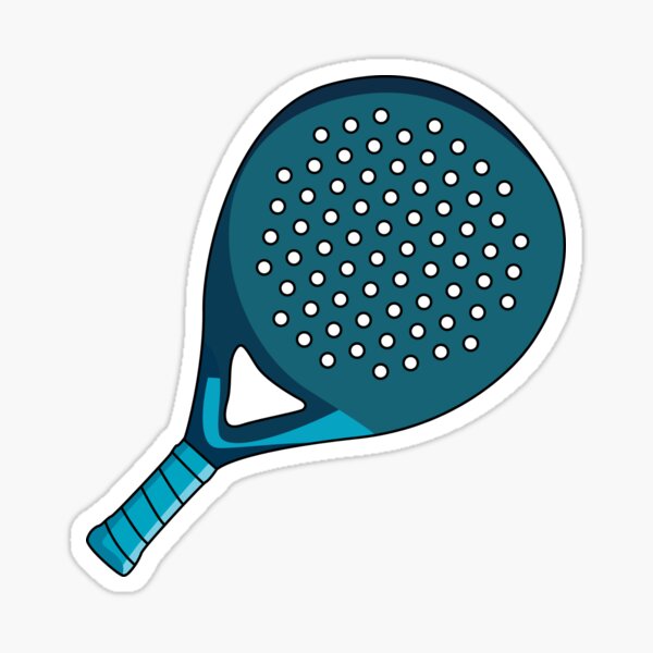 "Padel sport" Sticker for Sale by Blondiabshop | Redbubble