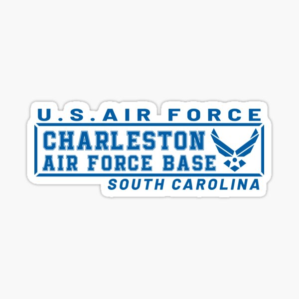 "Charleston Air Force Base" Sticker for Sale by BennyRamirez | Redbubble