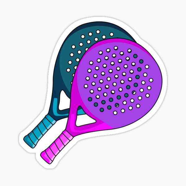 "Padel sport" Sticker for Sale by Blondiabshop | Redbubble