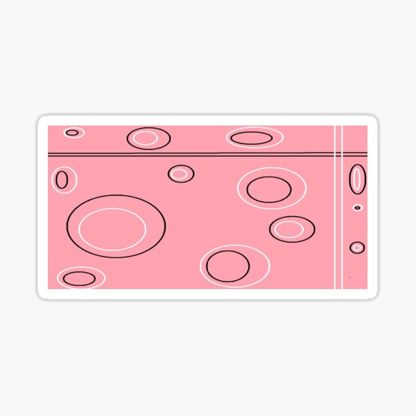 "Pink Bubbles" Sticker for Sale by me-me | Redbubble