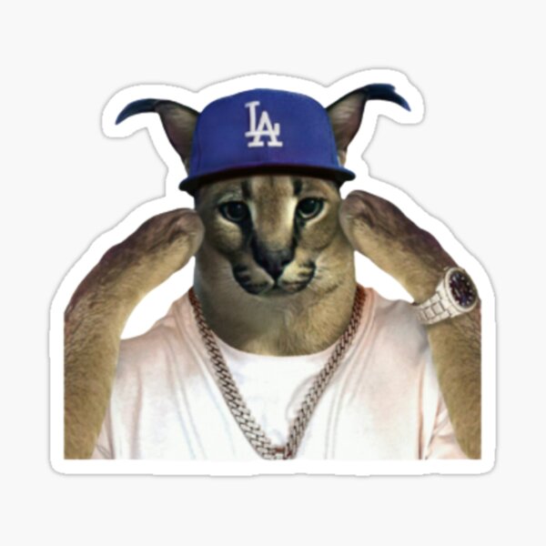 "Floppa Rapper" Sticker for Sale by MemeDealer3 | Redbubble