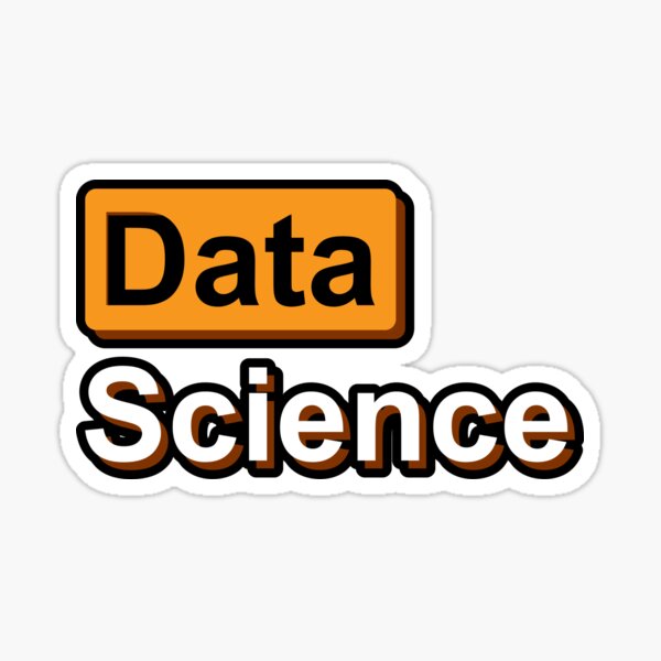 Pegatina Ciencia De Datos Ciencia De Datos De Peachytshirts Redbubble