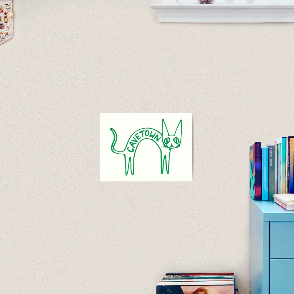 "Cavetown Cat Logo" Art Print for Sale by Yhurando01 | Redbubble