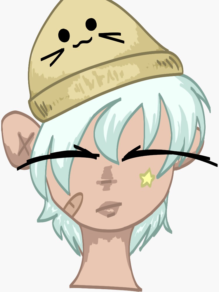 "the map bot but human" Sticker for Sale by ChloeCakes2992 | Redbubble