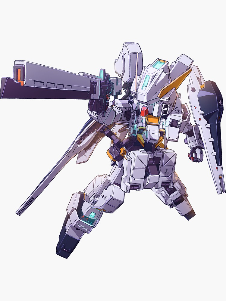 "RX-121-2 Gundam TR-1 [Hazel Owsla]" Sticker for Sale by N2chinz ...