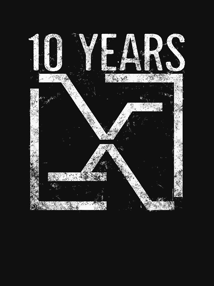 "ngene-10-Years-band-terus" T-shirt for Sale by germaq | Redbubble | 10 ...