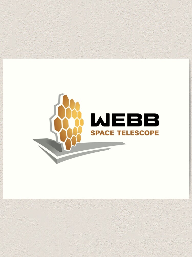 "James Webb Space Telescope Logo" Art Print by AllAboutSpace | Redbubble