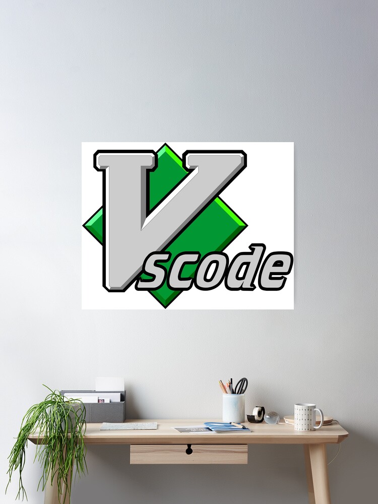 "VimCode - Vim & VSCode Crossover" Poster for Sale by Dimitrios Zervas | Redbubble