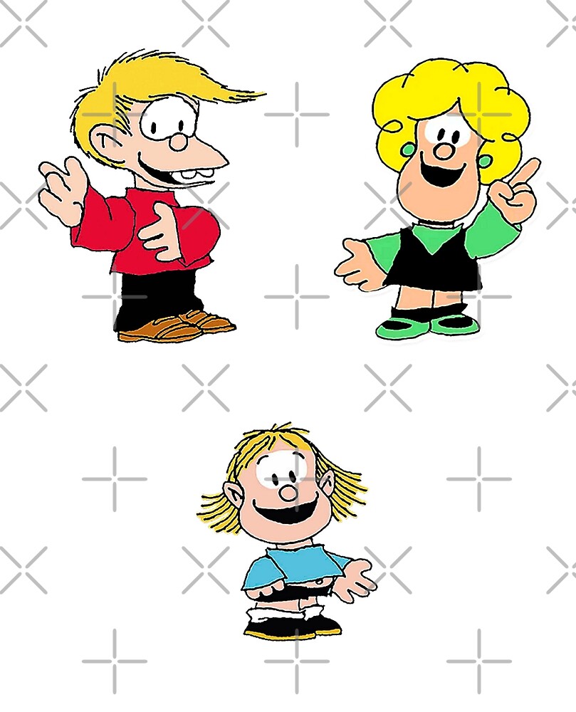 "Mafalda Characters" by Stratoguayota | Redbubble