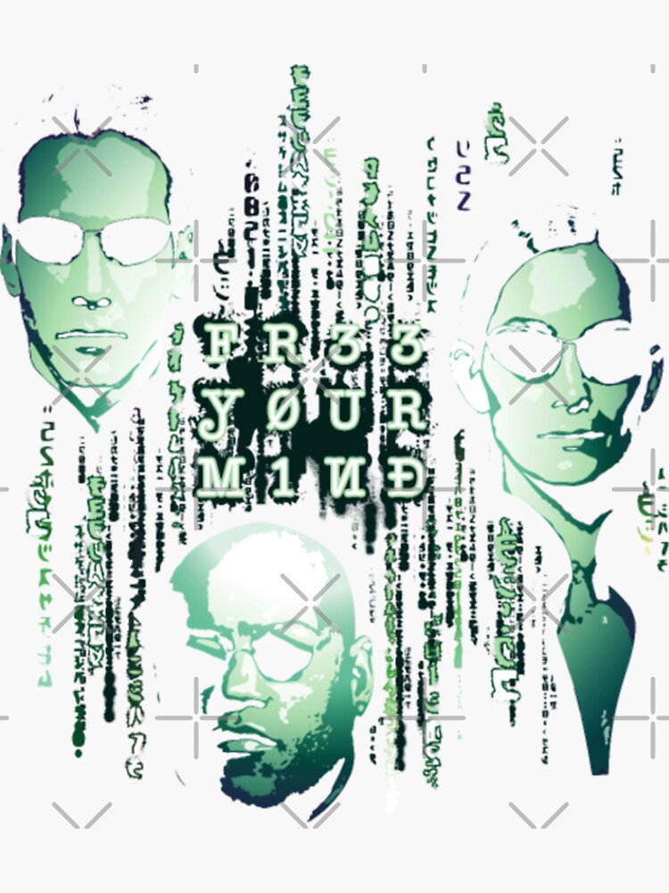 "The Matrix Free Your Mind 4 | Resurrections | 2021" Sticker for Sale ...