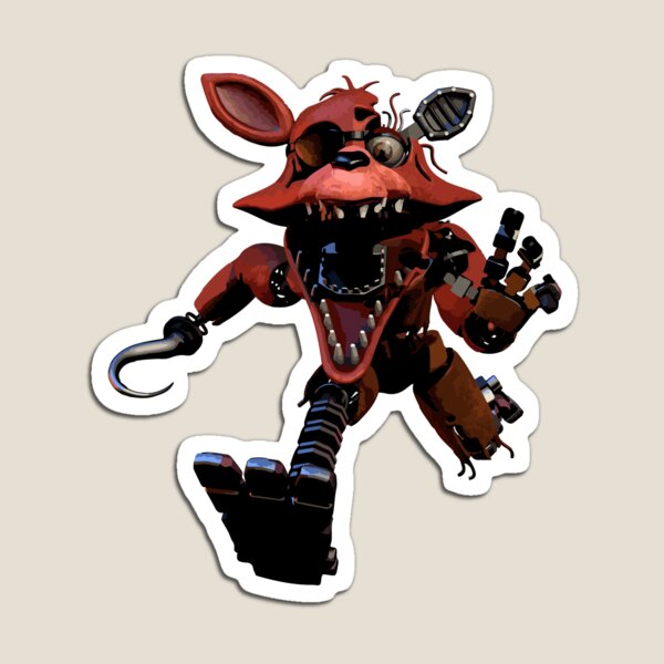 "Angry Foxy Five nights at freddys" Magnet for Sale by Stajic43 | Redbubble