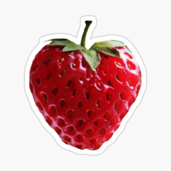 "heart strawb" Sticker for Sale by aishc | Redbubble