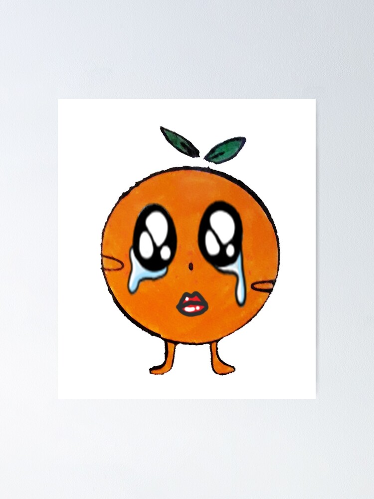 "Sad emoji fruit, Beautiful orange fruit face, Orange fruits lovers ...
