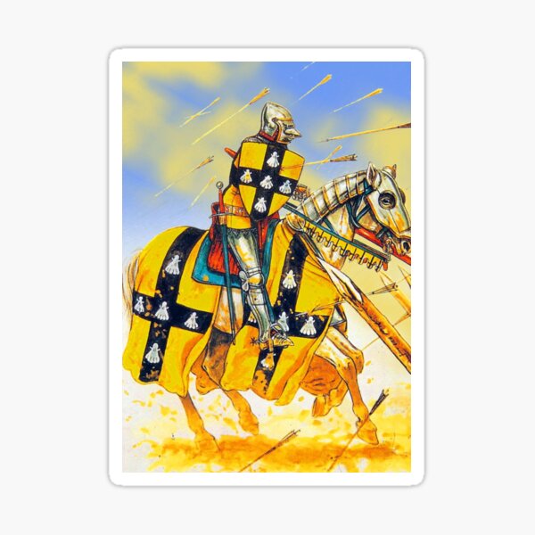"Medieval Knight sunflower " Sticker for Sale by MIMIS42 | Redbubble