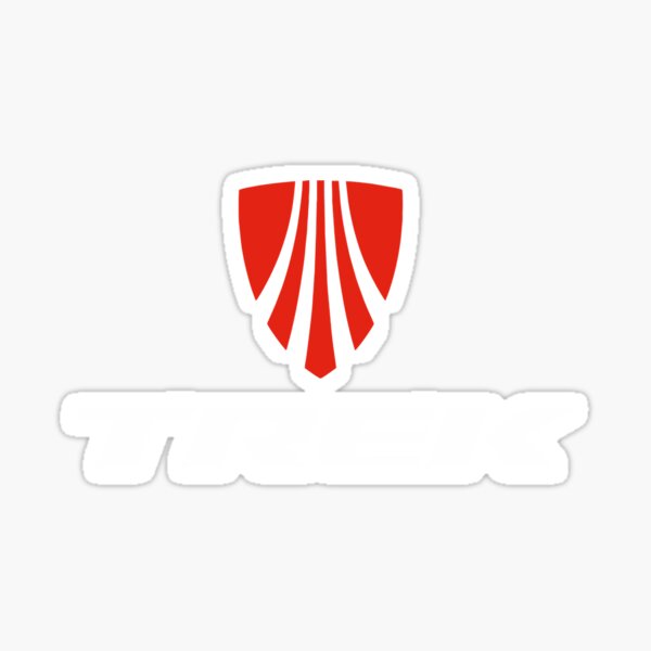"Trek Logo For Fans" Sticker by NakiaWeber | Redbubble