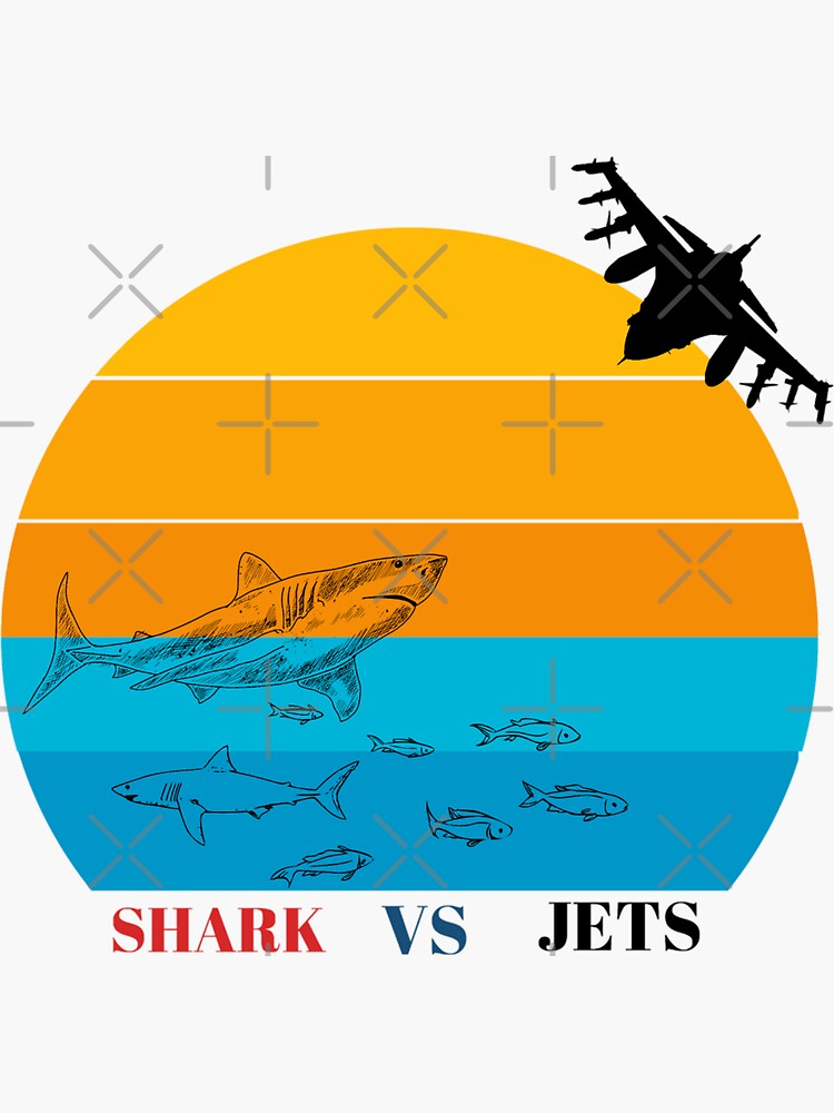 "West side story jets- shark vs jets" Sticker for Sale by Mohsin00 ...