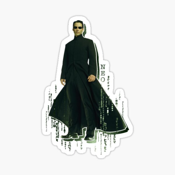 "The Matrix Neo 4 | Resurrections | 2021" Sticker for Sale by duyshirt ...