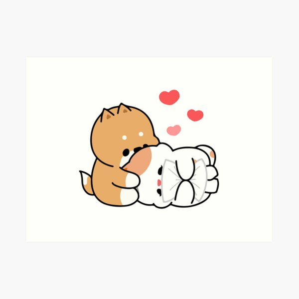 "Tonton Friends, Love yuta and bella hug" Art Print by dev-ilyass ...