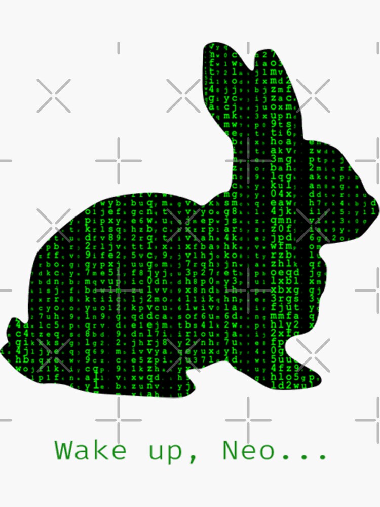 "The Matrix 4 Wake Up, Neo Design | Resurrections | 2021" Sticker for ...