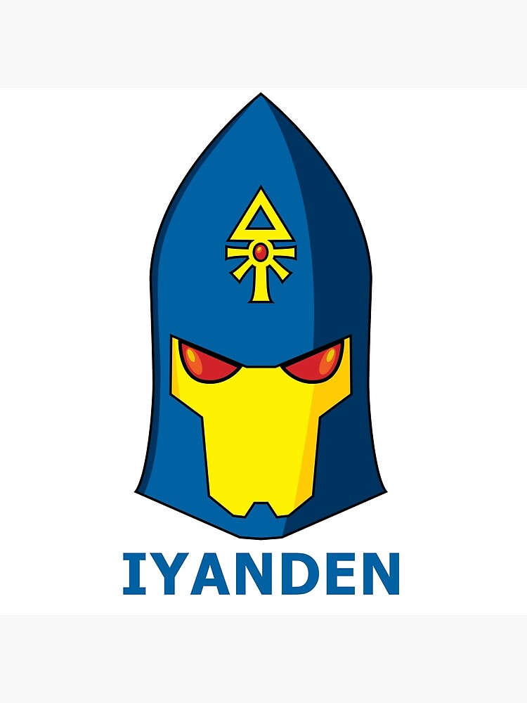 "Craftworld Eldar Iyanden Guardian helmet" Poster by Pano1980 | Redbubble