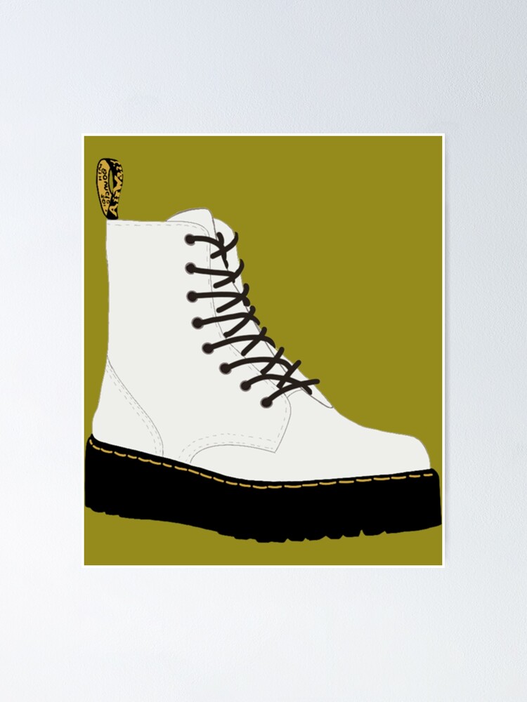 "Dr. Martens boots " Poster for Sale by HappyStashByTsh | Redbubble