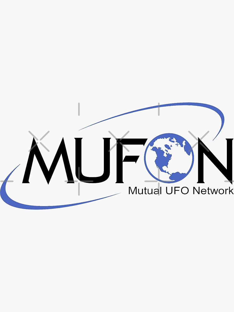 "MUFON (Mutual UFO Network) design." Sticker for Sale by TheVarc ...