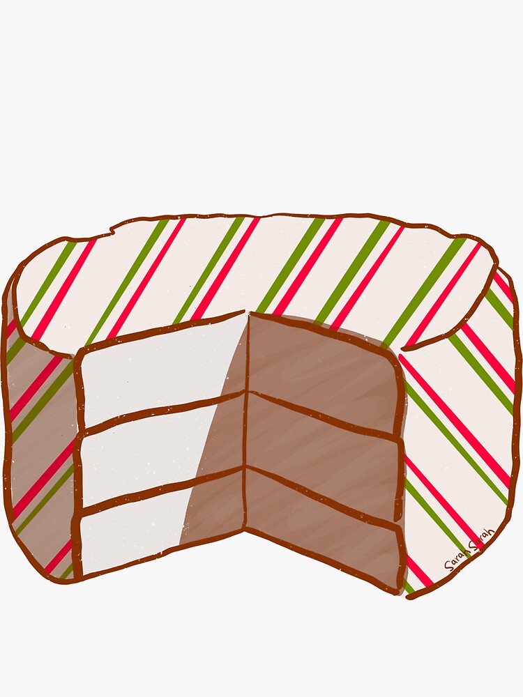 "Vanilla Cake" Sticker by sarrahssarah | Redbubble