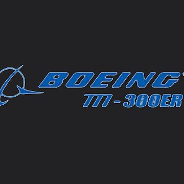 "BOEING 777-300ER " Sticker for Sale by Ljubo339- | Redbubble