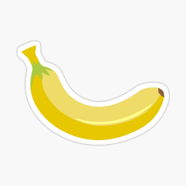 "banana fruit " Sticker for Sale by bachirD7 | Redbubble