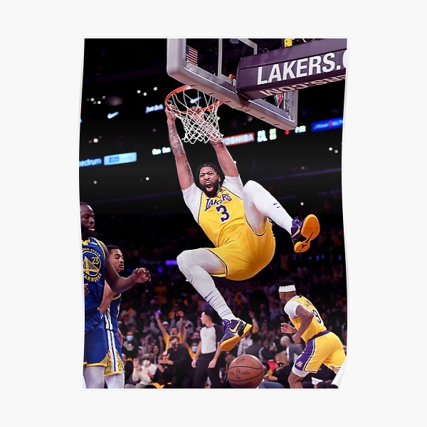 "Anthony Davis 3 Posterized Dunk" Poster for Sale by RobertKingART ...