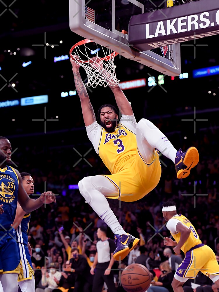 "Anthony Davis 3 Posterized Dunk" Sticker for Sale by RobertKingART ...
