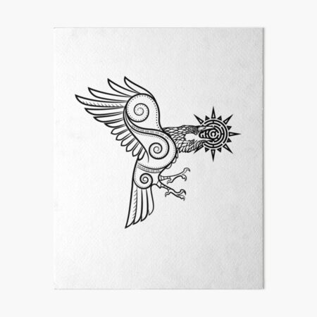 "Raven Stealing the Sun Light Native American Mythology " Art Board ...