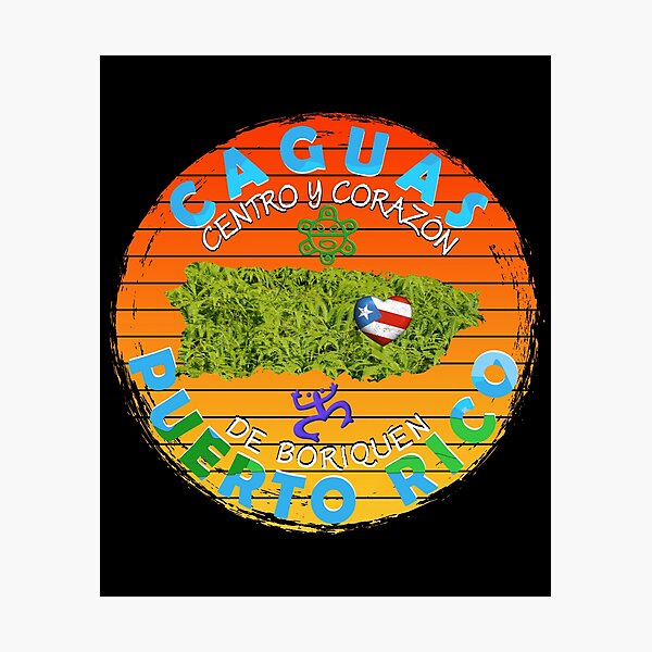 "Caguas, Centro y Corazon de Puerto Rico y simbolos tainos ...