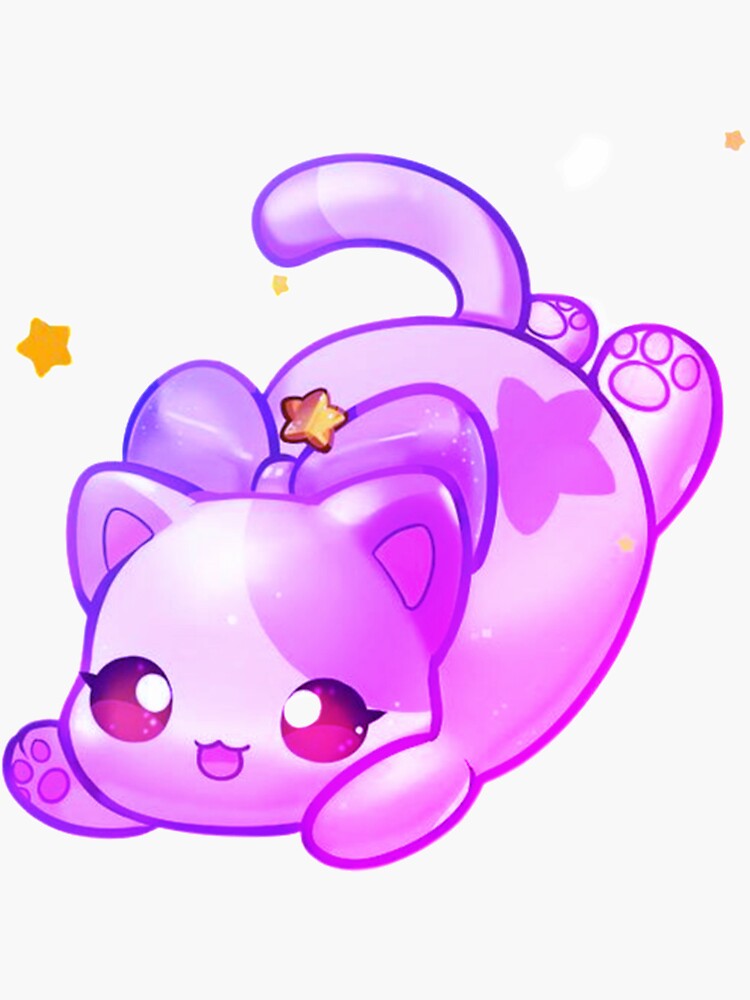 "Aphmau Cat Funny Gift " Sticker by WiZoEmKids | Redbubble