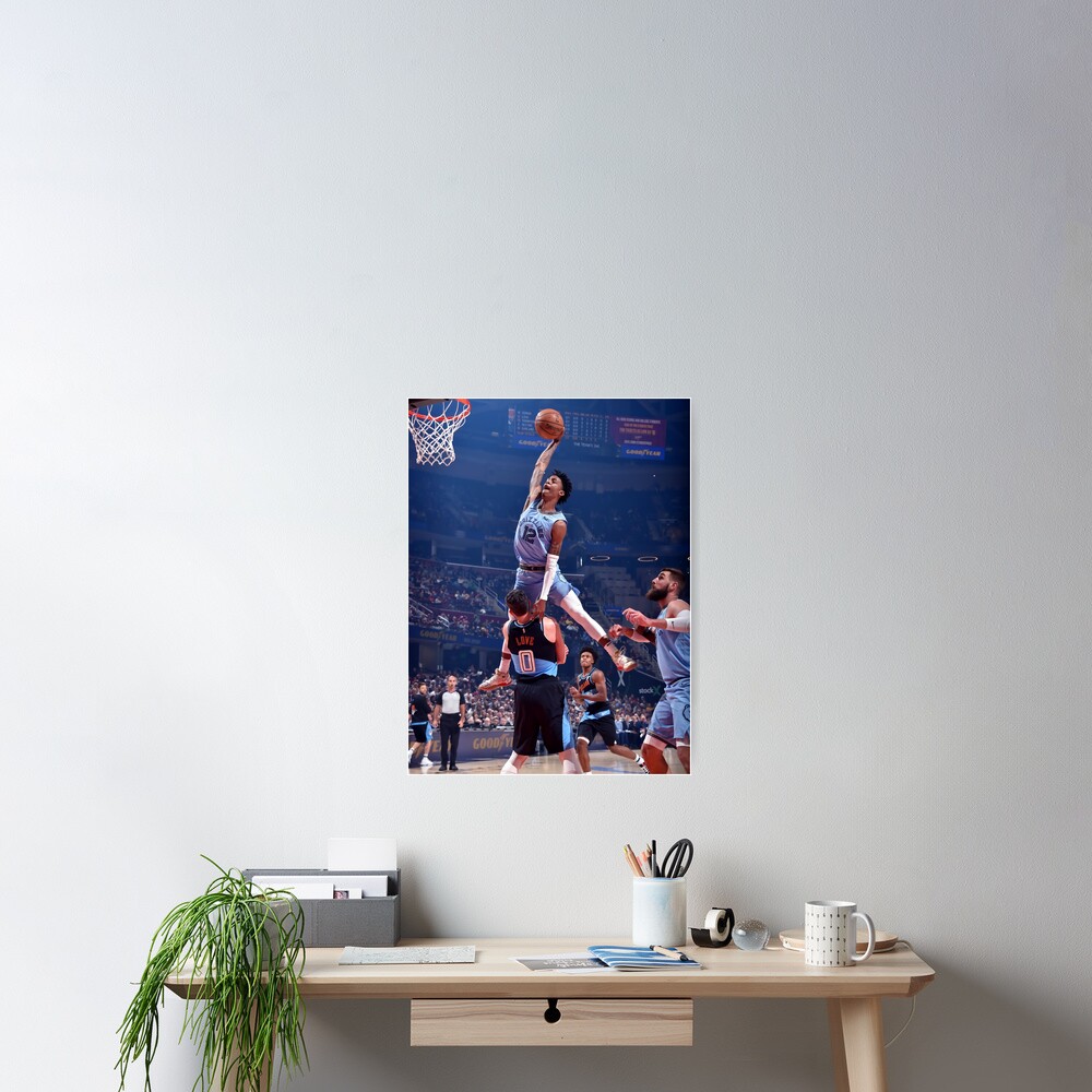 Poster « Ja Morant 12 " The JA " Dunk postérisé sur Kevin Love », par ...