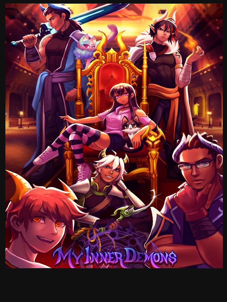 "Aphmau My Inner Demons" Essential T-Shirt for Sale by WiZoEmKids ...