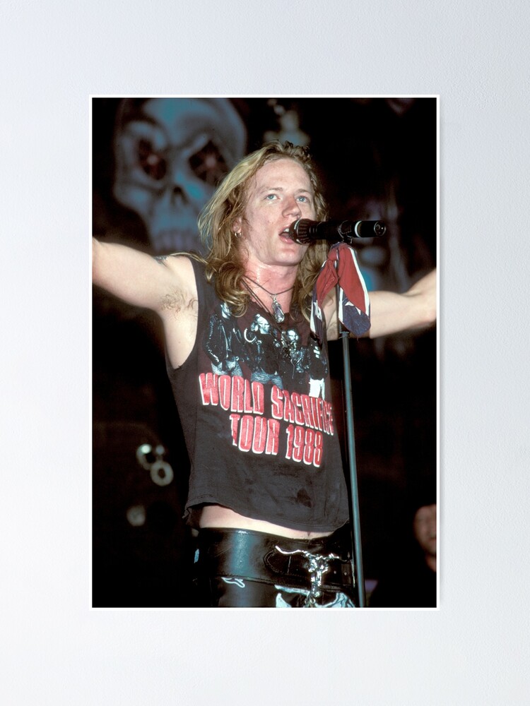 "Jason McMaster Dangerous Toys Photograph" Poster for Sale by ...