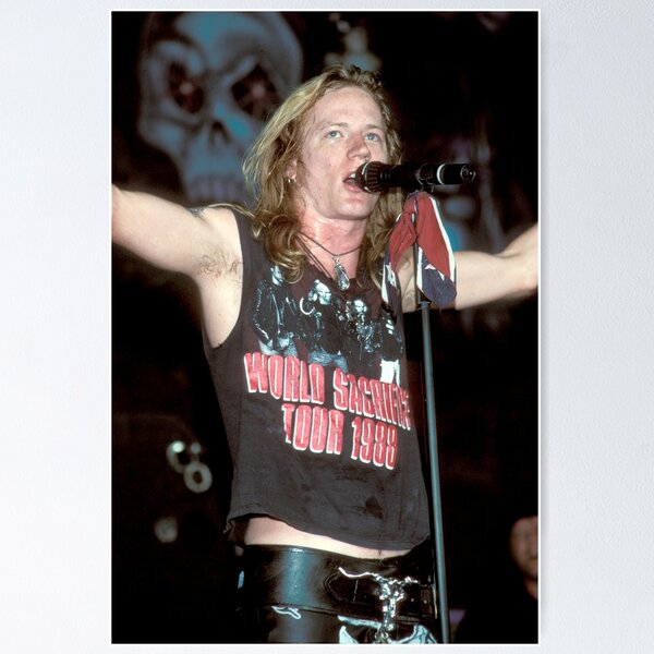 "Jason McMaster Dangerous Toys Photograph" Poster for Sale by ...