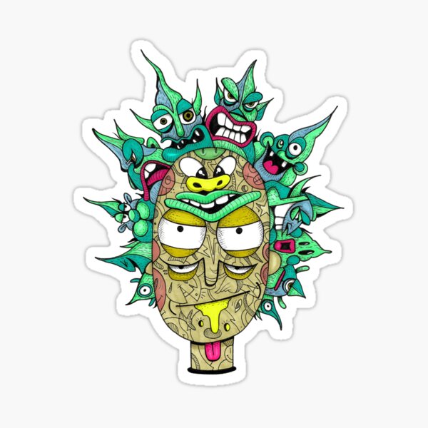 "rick" Sticker for Sale by rexxas | Redbubble