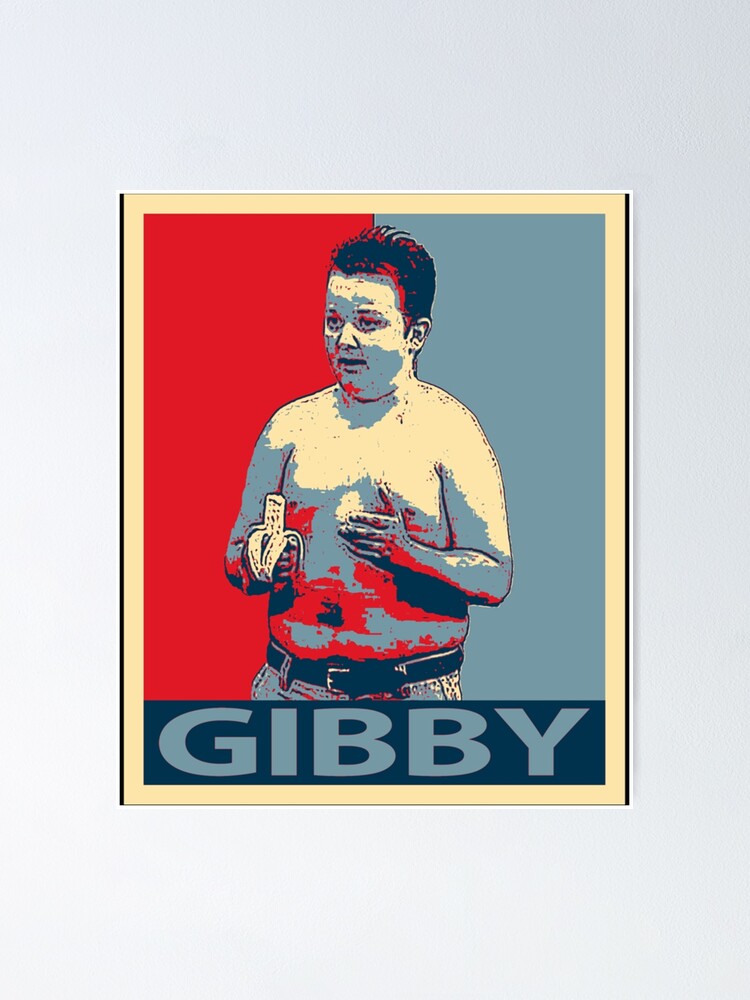 "shirtless gibby " Poster by DangWaffle99 | Redbubble