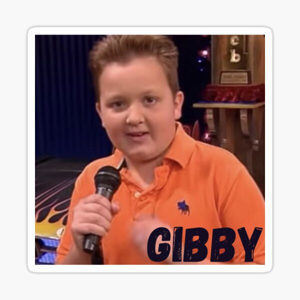 "Singing Gibby " Sticker for Sale by DangWaffle99 | Redbubble