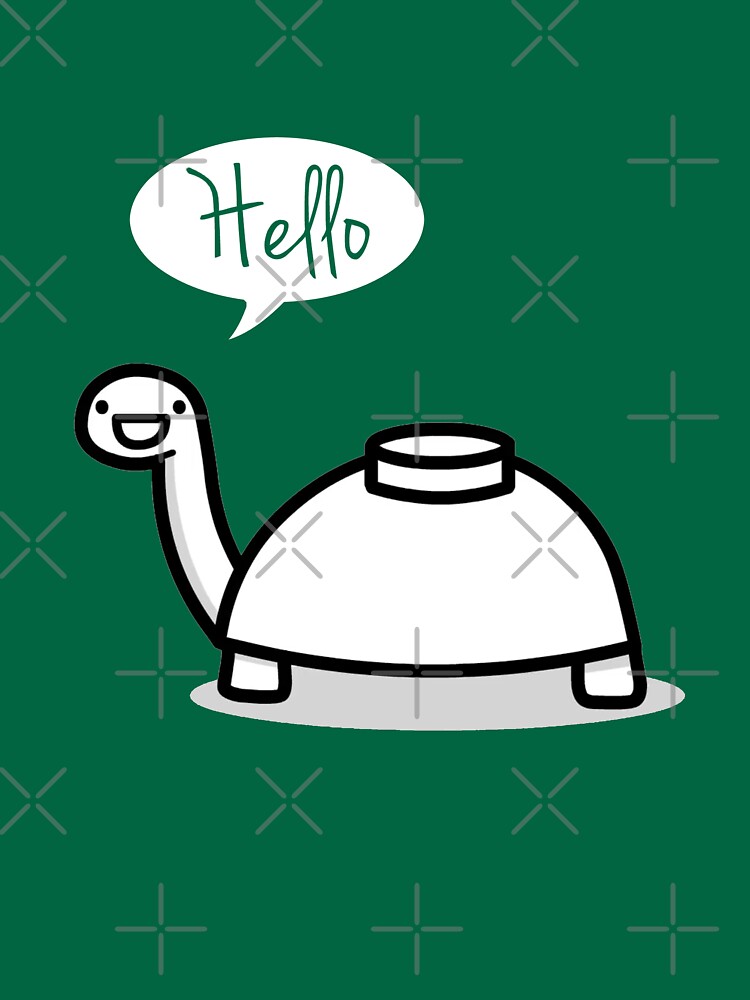 "Mine turtle stops by to say hello" Classic T-Shirt by daveb72 | Redbubble