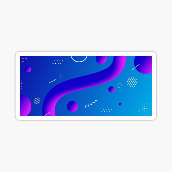 "Mix Of Blue's X Mousepad" Sticker for Sale by OnAnime | Redbubble