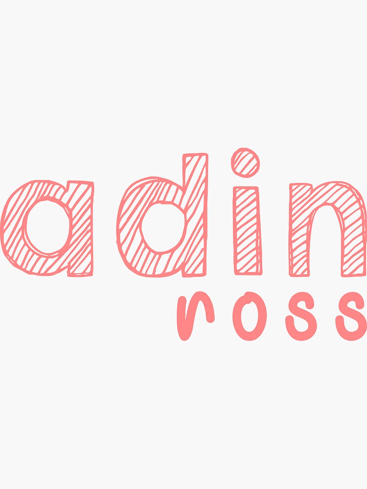 "adin ross design" Sticker by mdc-shop | Redbubble